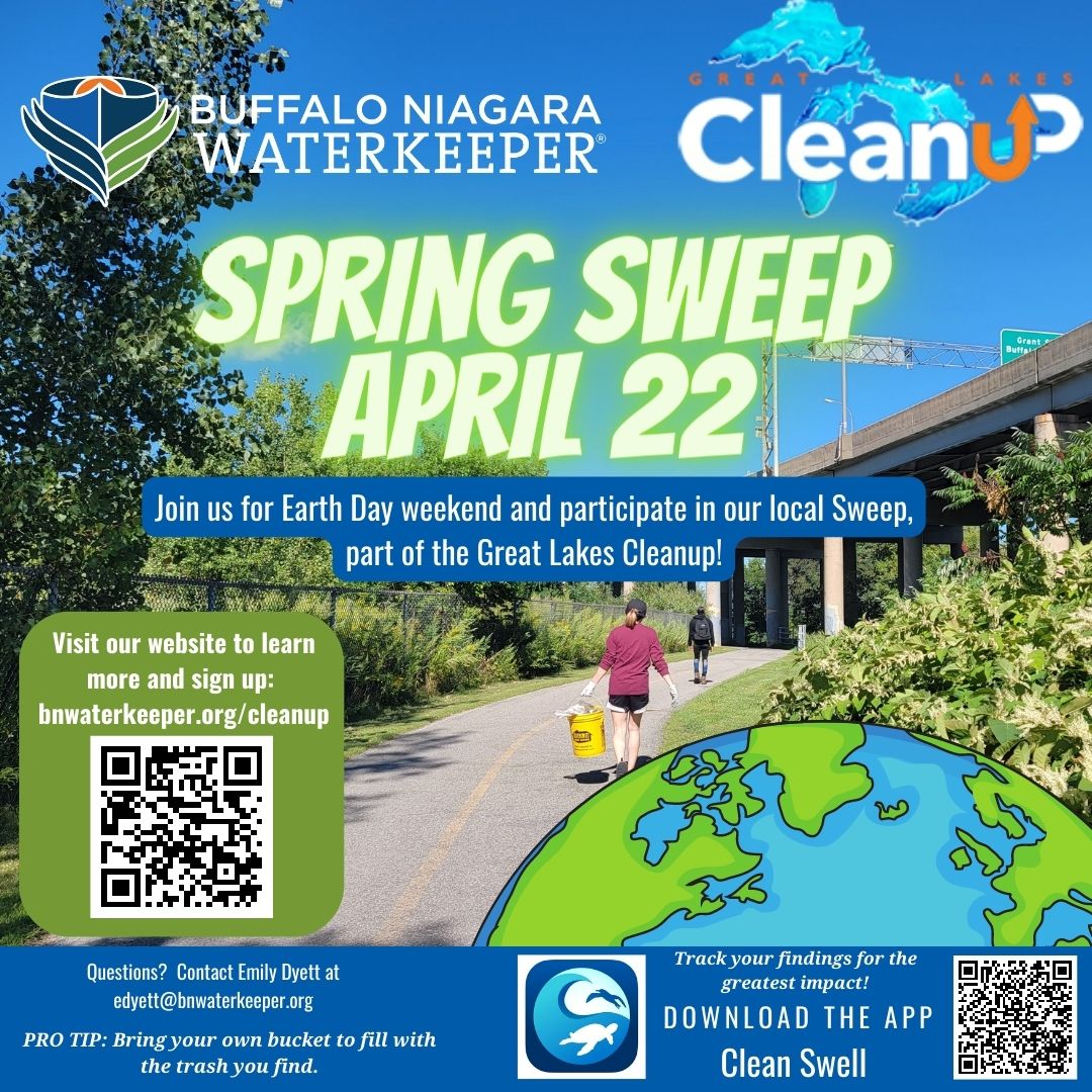 Spring Sweep 2023 - Buffalo Niagara Waterkeeper