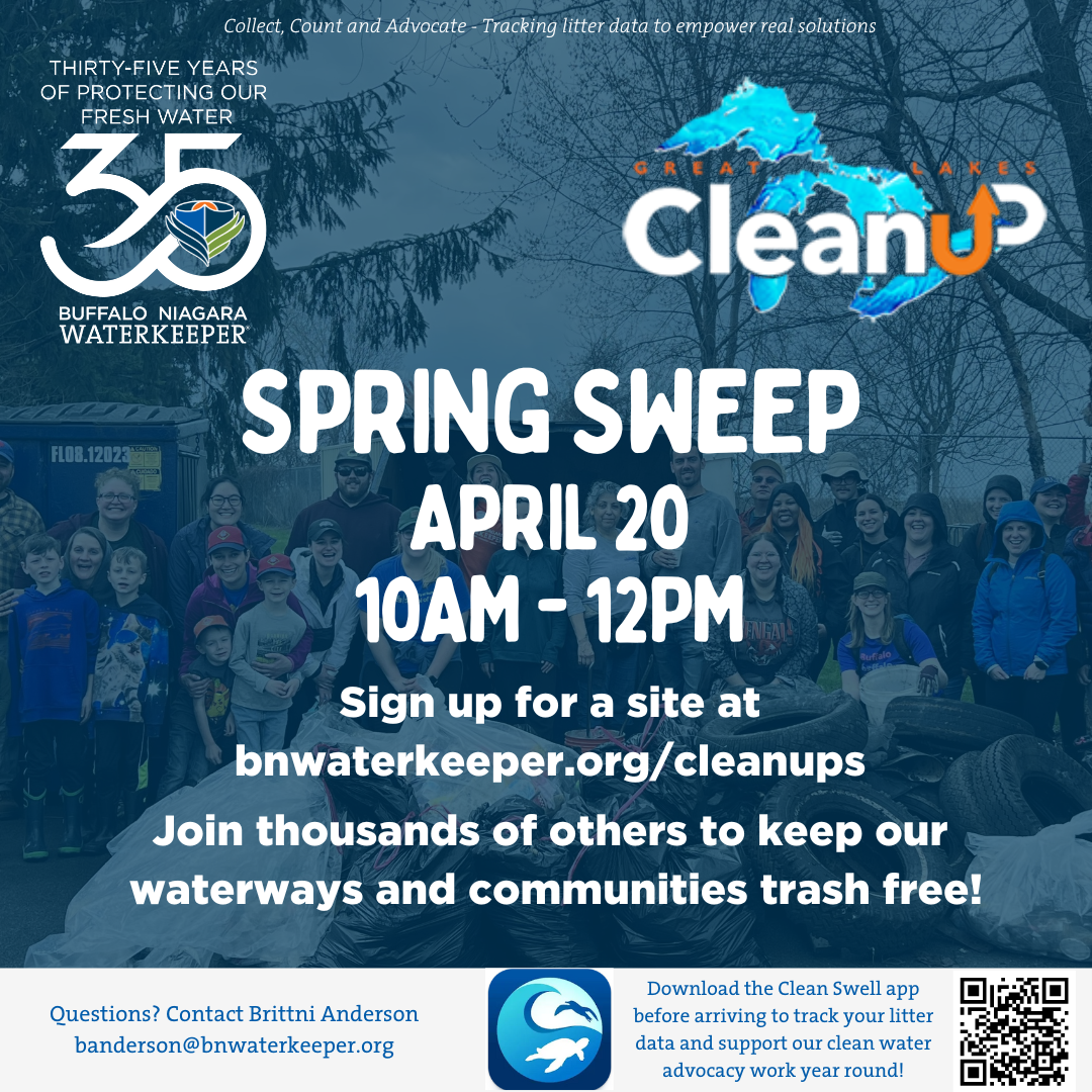 Spring Sweep 2024 - Buffalo Niagara Waterkeeper