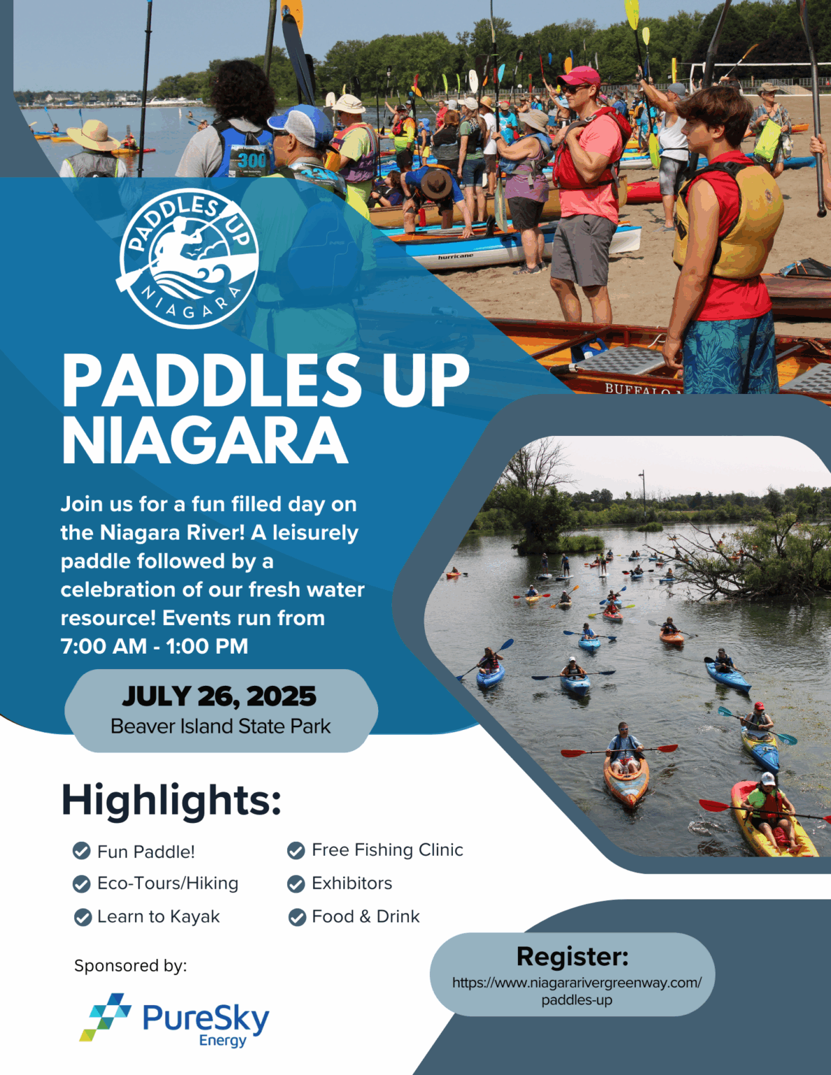 Paddles Up Niagara 2025 - Buffalo Niagara Waterkeeper